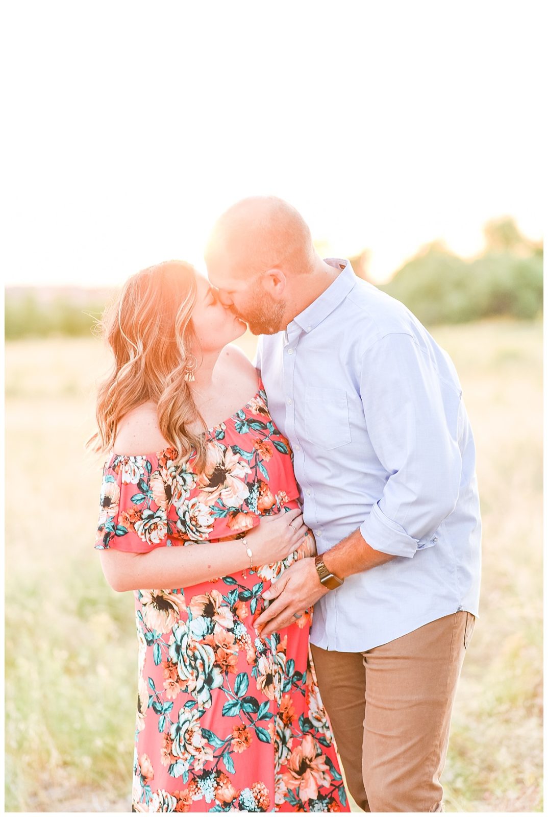 Tabitha and Brandon | A Parker, Colorado Sunset Maternity Session ...