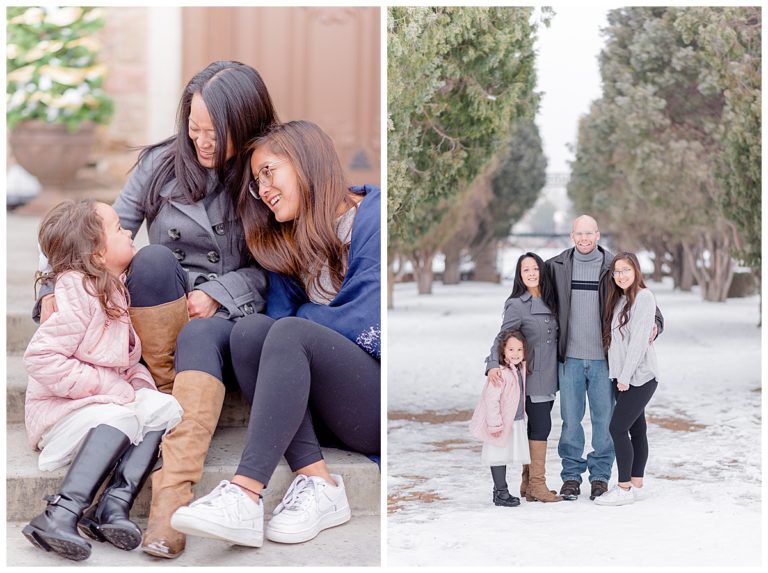 The Layman Family | Highlands Ranch Mansion Winter Pictures ...