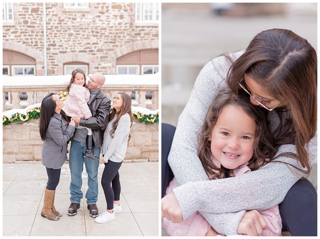 The Layman Family | Highlands Ranch Mansion Winter Pictures ...