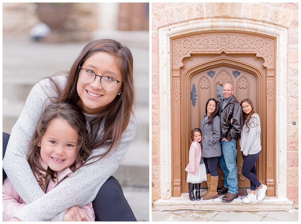 The Layman Family | Highlands Ranch Mansion Winter Pictures ...