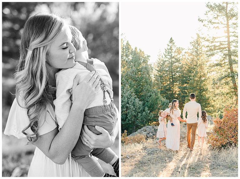 Mountain Family Pictures | The Lute Family - laurawolfgangphotography.com